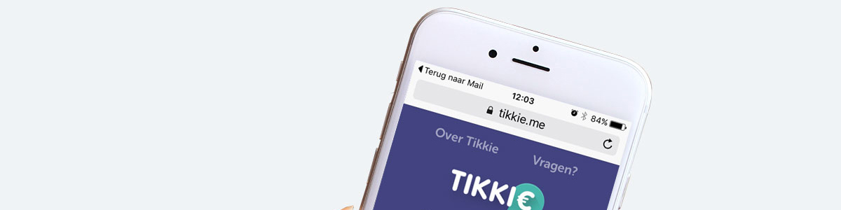 Tikkie QR Scannen geslaagd… | ReumaNederland